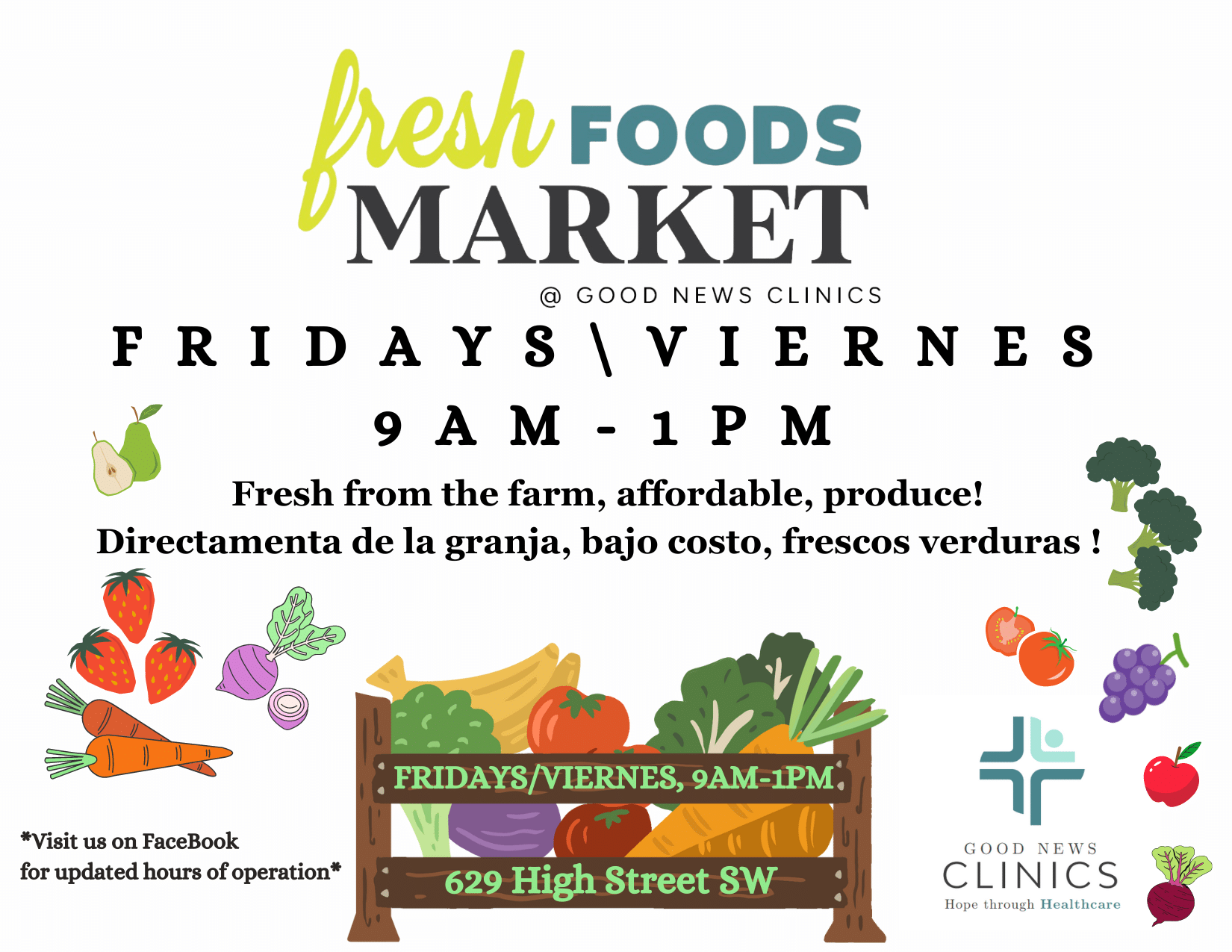 Fresh Food Market | Gainesville, GA | Good News Clinics
